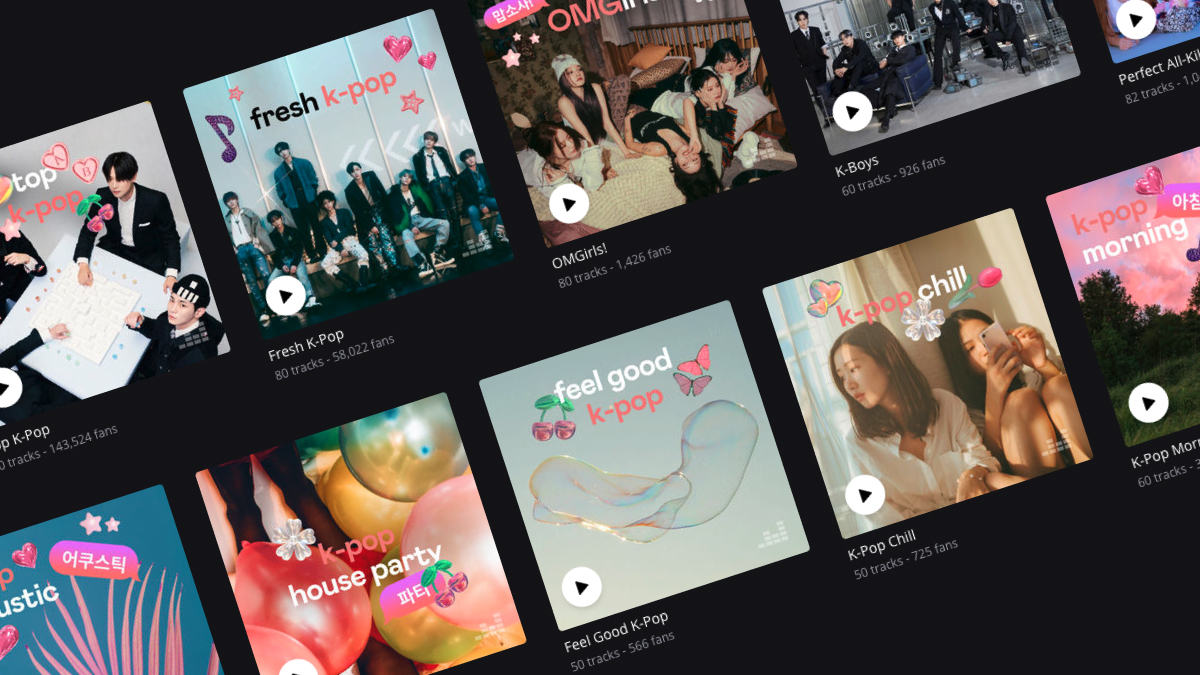 K-Pop Universe: Top Playlists & Trending Albums | Deezer